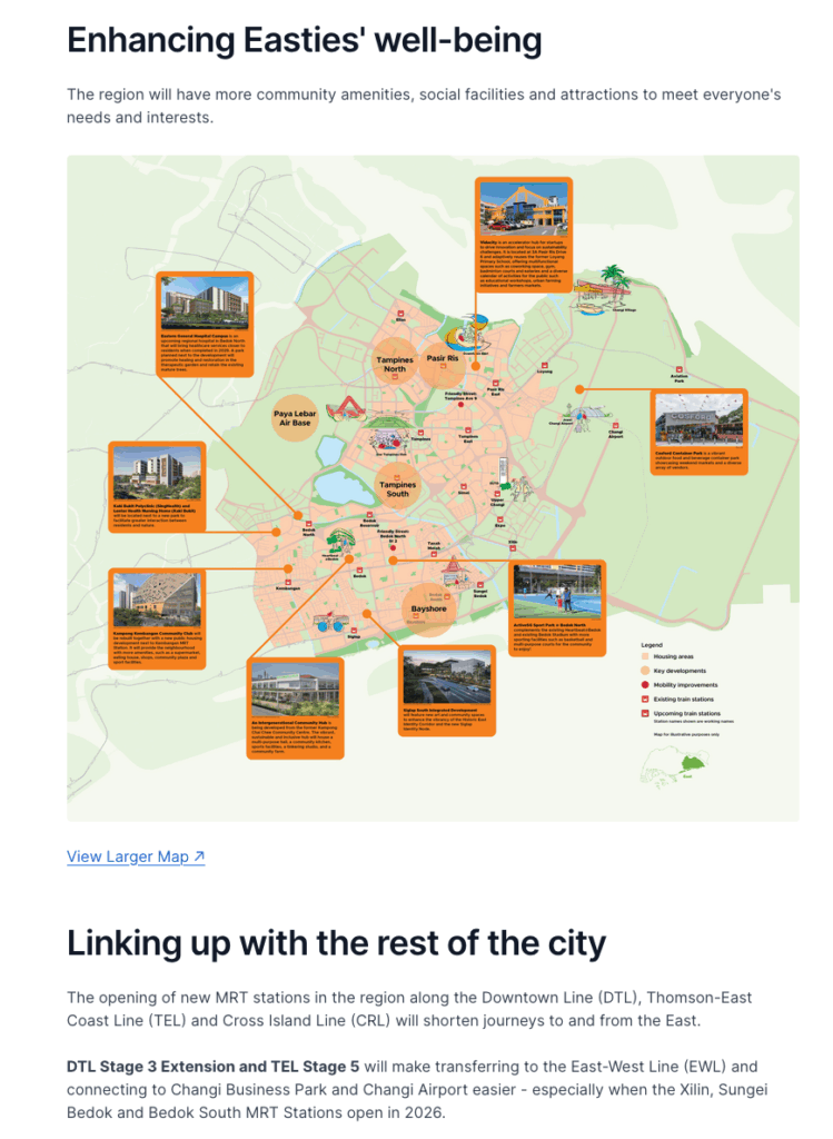 Tampines URA Master Plan Developer Hotline - 6864 3385